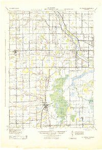 Hi-Res Interactive Map of St. Charles, MI in 1943 | Pastmaps